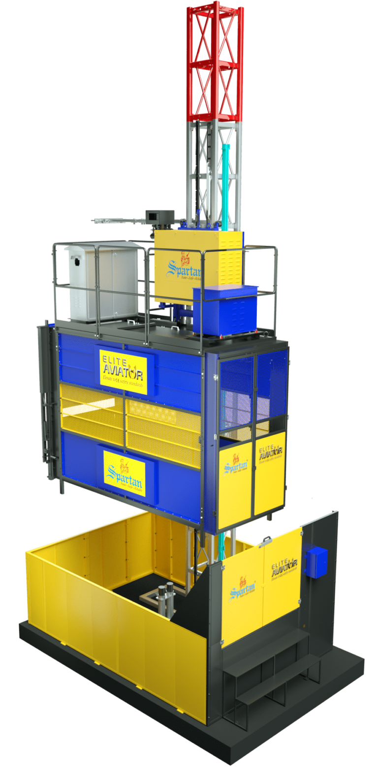 Material Hoist Lift - Spartan EnginneringSpartan Engineering